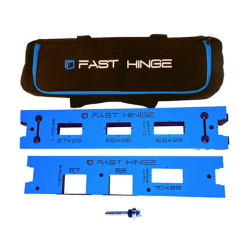 Top Door Hinge Jig & Hinge Template Kit - Fast Hinge