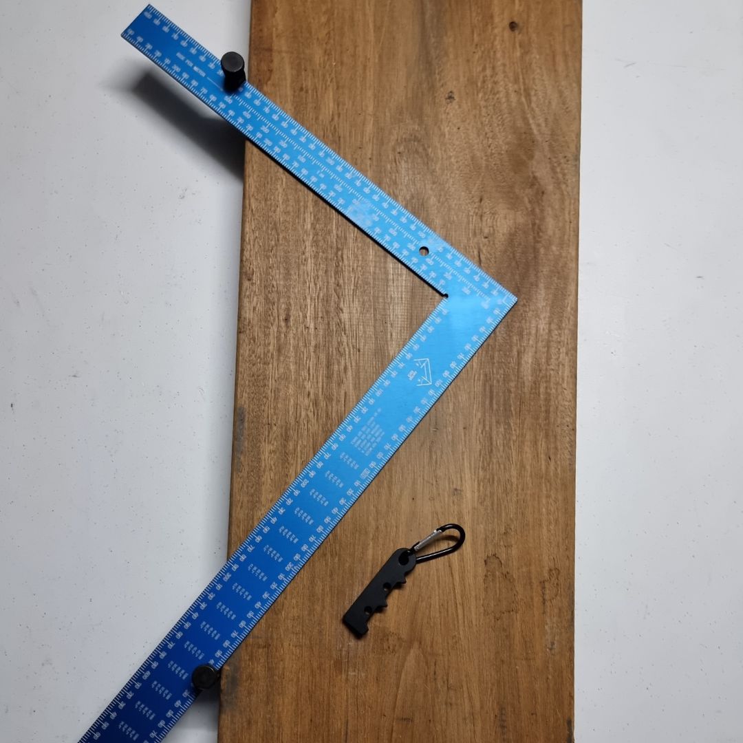 FAST TOOLS Tall Stair Gauges with Holder - Aluminum Body