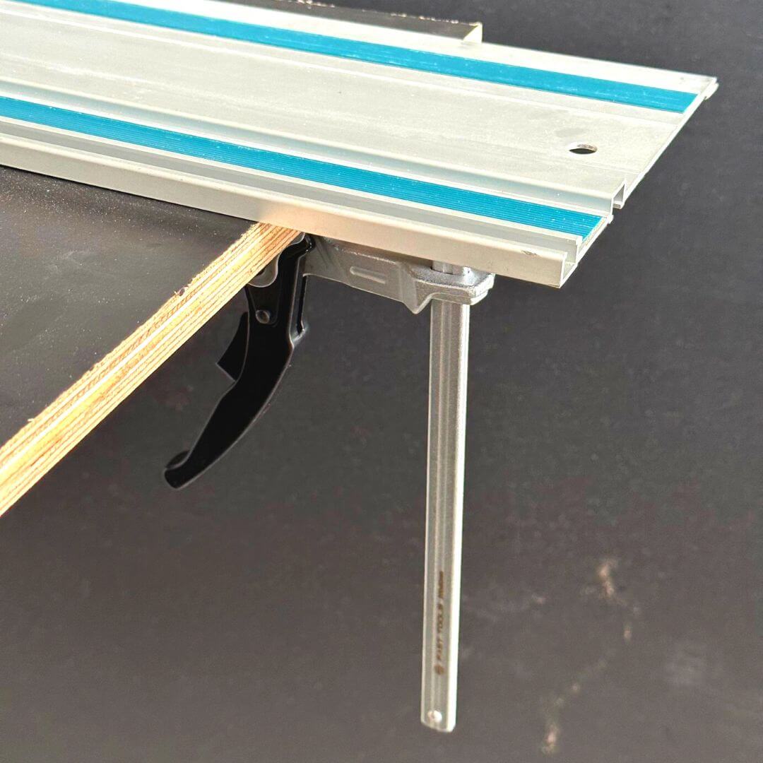 FAST TOOLS Track Clamp for Plunge Saw Guide Rails