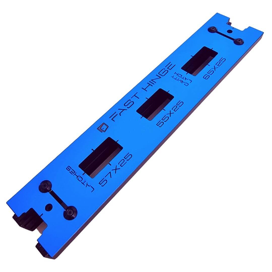 FAST HINGE Latch and Striker Template Kit: Cutout Door Locks